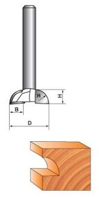 Cina Lavorazione del legno finger grip TCT router bits per il taglio di legno naturale, MDF, HDF in vendita