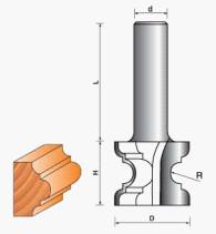 Cina Affronti il pezzo di modellatura LC6014 del router del CTT del carburo di tungsteno del Micro-grano del acciaio al carbonio del pezzo 45# in vendita