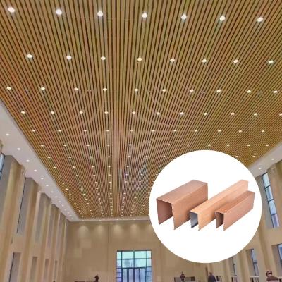 중국 0.5mm-1.5mm 알루미늄 바플 천장 소리 흡수 미국 쇼핑몰 판매용