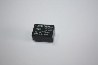 China O mini plástico pequeno preto selou os relés industriais GN T76 HF7520 16A 12V/24V à venda