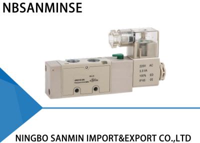 China 5 válvula electromagnética neumática 1/4" 1/8" de la posición de la manera 2 tipo Sanmin de YPC en venta