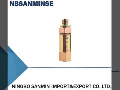High Pressure THF Oil Return Check Valve With Orifice ∅0.8-∅3.0mm And Maximum Pressure 15 Bar