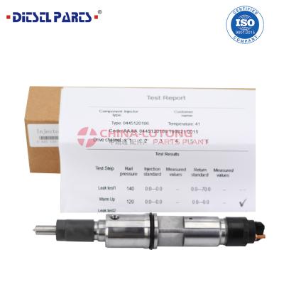 China Common Rail Injector Assembly 0 445 120 106 Common Rail Injector For DCI11_EDC7 Engine for sale