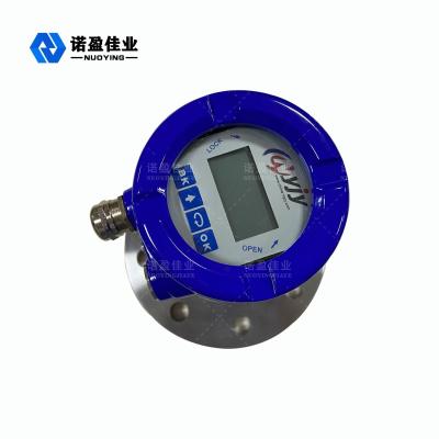 China Factory NYRD804 6.8GHz Radar Level Gauge con brida giratoria y 4-20mA + Modbus Output para granulos de sólidos en polvo en venta