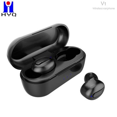 中国 耳のスポーツのブルートゥースのヘッドホーンのOEM 90dB V5.1の本当の無線ステレオのイヤホーン 販売のため