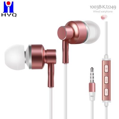 Cina In orecchio l'alto metallo basso 20mw ha fissato le cuffie Mic Volume Control in vendita
