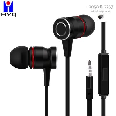 Cina Alto Bass Earphones 3.5mm rumore di ROHS che annulla Earbuds con cavo in vendita