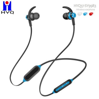 Cina Anti batteria blu nera delle cuffie BT5.1 110mAH di Bluetooth di sport di goccia in vendita