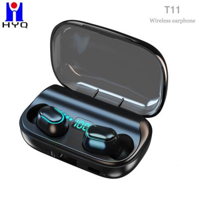 Cina Visualizzatore digitale vero Earbuds senza fili del LED con la Banca 2500mAH di potere in vendita