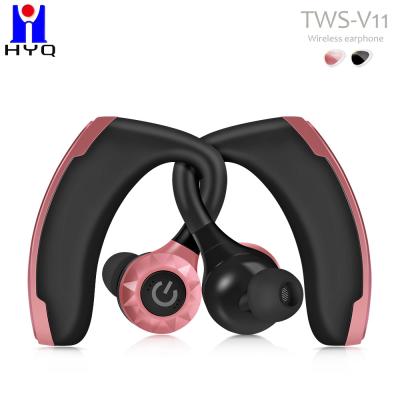 Cina Cuffie ritrattabili nere di BT5.0 TWS Bluetooth per il driver Sport in vendita