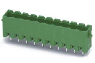 Cina Connettore Pluggable maschio 10P 2P 24P del blocchetto terminali di Pin della lega per saldatura diritta in vendita
