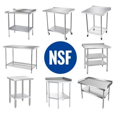 Commercial Kitchen Storage Cabinets With Sink , 201 304 Steel Kitchen Shelves