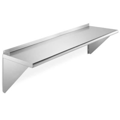 SS304 Commercial Kitchen Wall Shelf Microwave Oven Floating Shelves For Storage