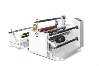 Cina Rotolo di rame della stagnola 1300 che fende e macchina di riavvolgimento con la laminazione di riscaldamento di Electirc in vendita