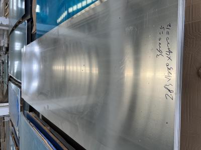 Κίνα Τραβηγμένο στο κρύο ασήμι 7075 πιάτο 0.1mm400mm φύλλων αργιλίου 6061 T6 προς πώληση
