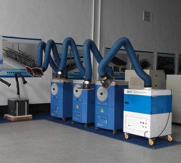 China welding fume extraction collector with self-supporting fume collection arm hood/welding fume tracker machine for sale