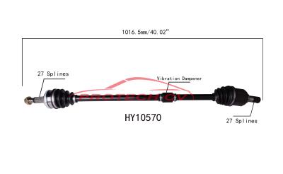 Cina HY10570 unità ESTREMA stridente di forgia fredda del tempo di tecnologia della trasformazione dello stivale del cv Axle Assembly Heavy Duty Clamp TPEE in vendita
