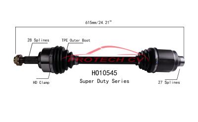 Cina Stivale Front Right Axle Shaft di Honda CR-V Front Drive Axle Assembly TPEE in vendita