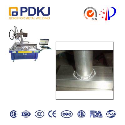 Cina Lega di titanio automatica del saldatore 2mm del laser di XYZ 1500w della saldatrice della metropolitana di PDKJ in vendita