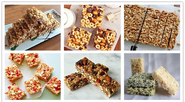 02 GRANOLA BAR line Stainless Steel Granola Bar/Nut bar Cutting Machine Full Line