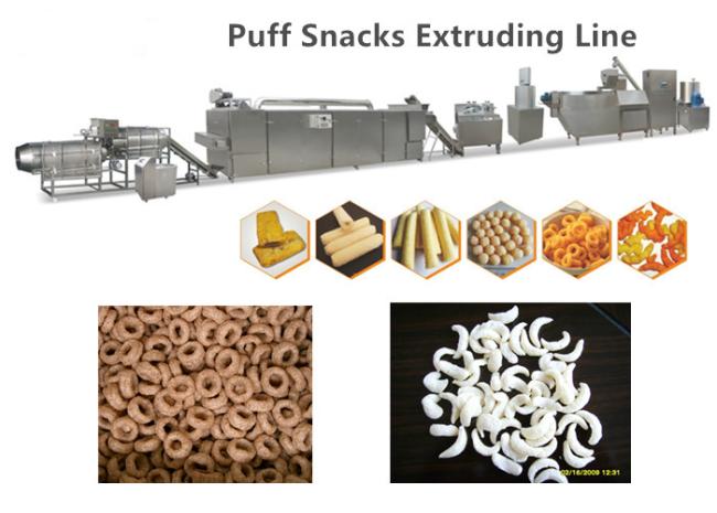 puff corn snacks production line/making machinery
