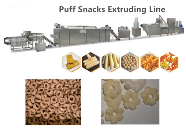puff corn snacks production line/making machinery