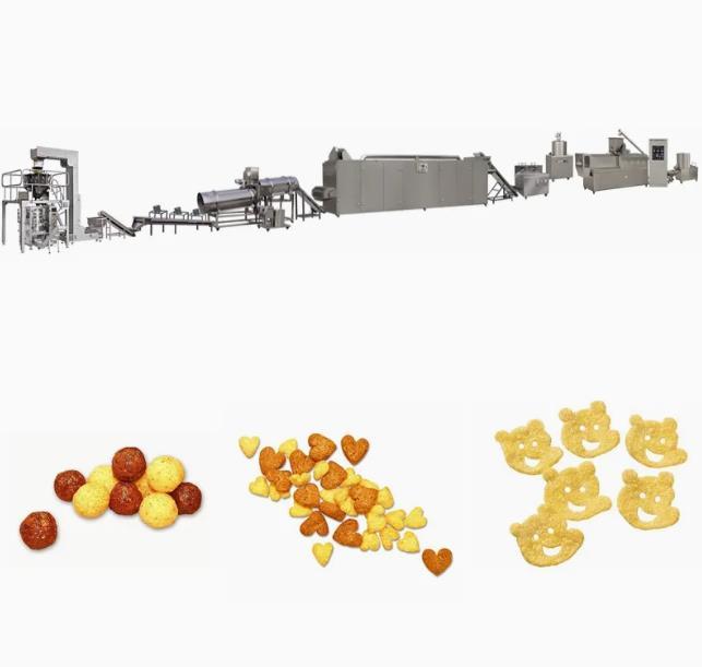 Corn Puff Extruder Machine