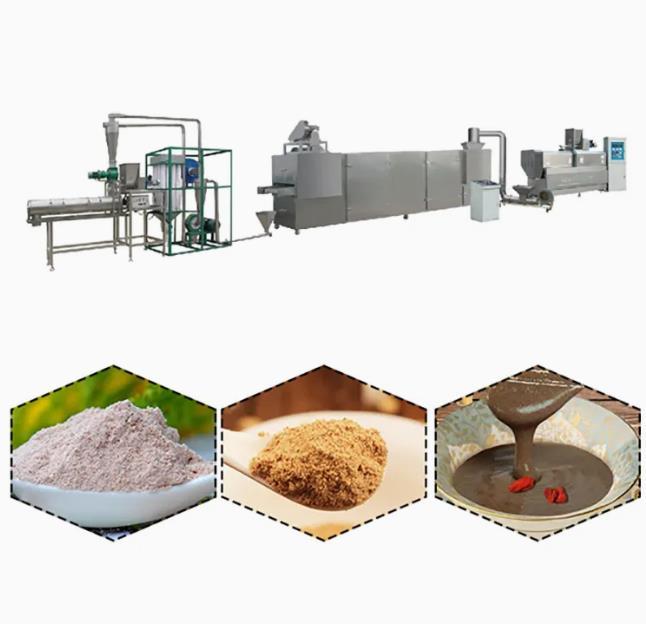 grain powder production line nutrition rice powder baby milk processing line/machine