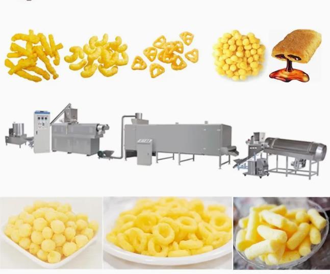 rice crust 3d snack food making machine / production line