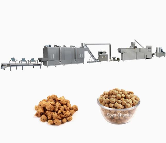textured soy protein machine/soya meat processing line/textured vegetable protein