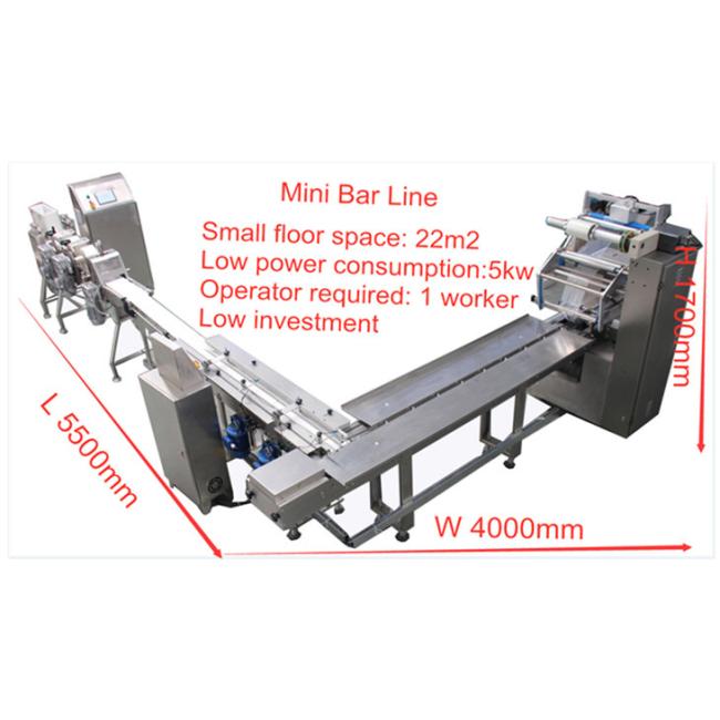 150mm 90pcs/Min Cereal Bar Making Machine