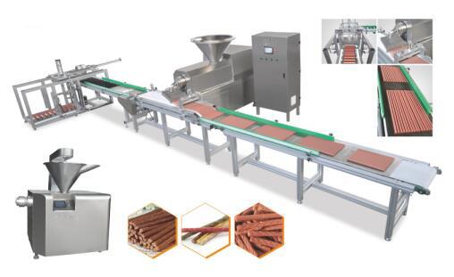 Automatic Pet Treat Extruding Line Hot Extrusion Machine Pet Treat Extruder