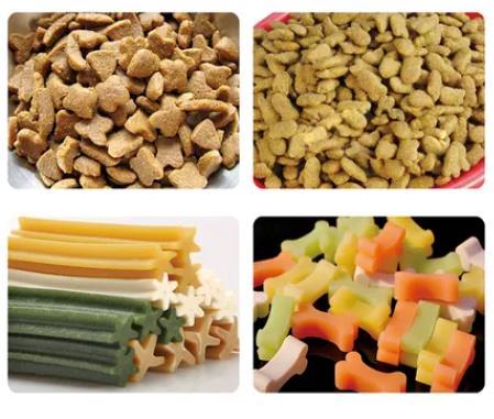 Twin Color Twisted Dog Chewing Gum Processing Machinery
