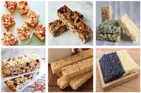 Fruit Nut / Candy Bar Snack Making Machine