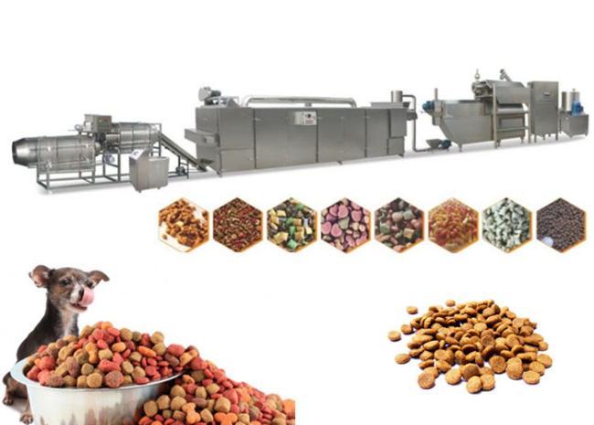 Twin Screw Extruder Pet Food Production Line