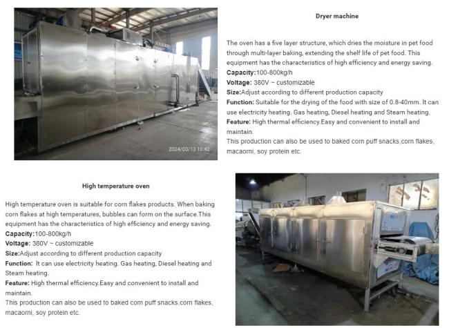 Automatic Corn Flakes processing line&roasted corn flakes processing line/corn flake making machine