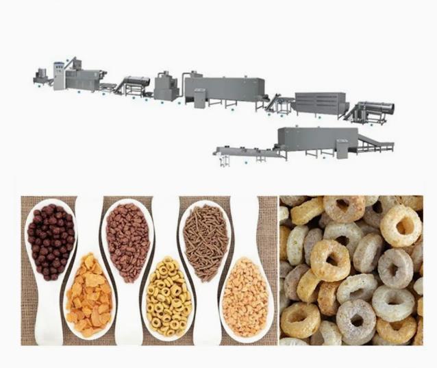 automation Corn Flakes Processing Line