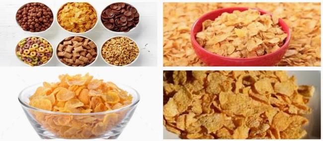 automatic Corn Flakes Processing Line , bulking machine