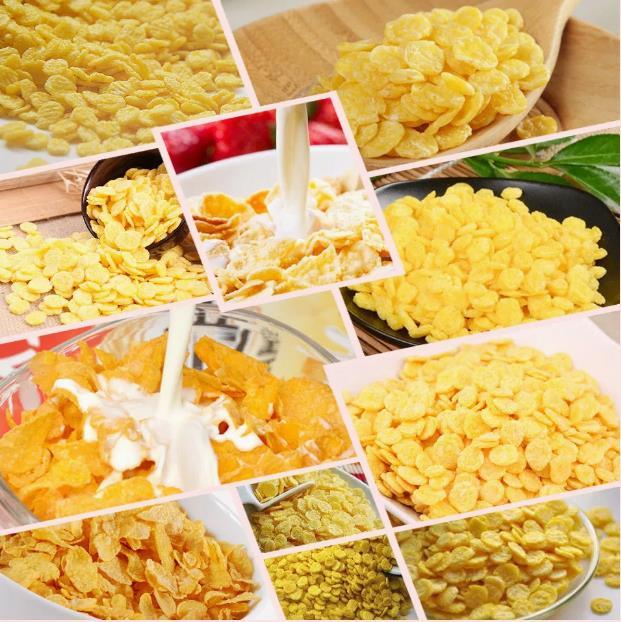 Breakfast Cereal Corn Flakes Processing Line , chocolate chip bread machine