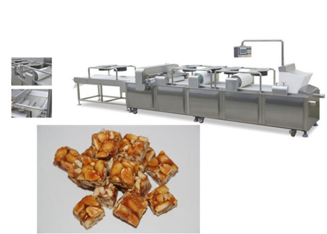 Peanut Candy Brittle Bar Making Machine Cereal Bar Cutting Machine