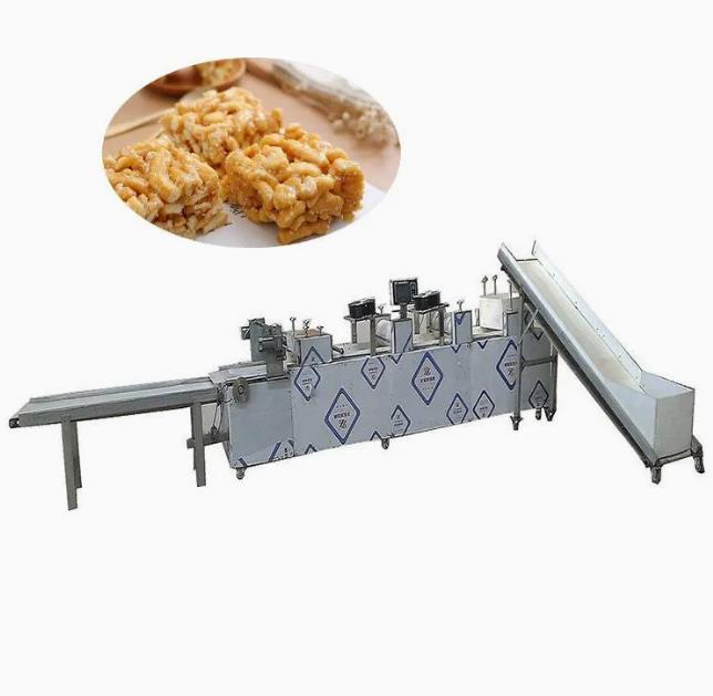 Energy Bar / Snack Bar / Cereal Bar / Chikki Bar Forming and Cutting Machine