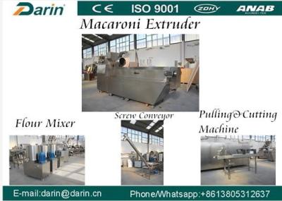 Cina Maccheroni della pasta che fanno il singolo estrusore a vite a macchina con capacità 200~250kg all'ora in vendita