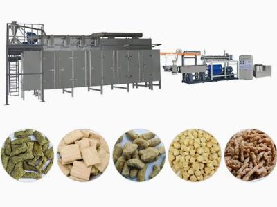 CE certificate TVP TSP vegetable soya chunck food extruder machine