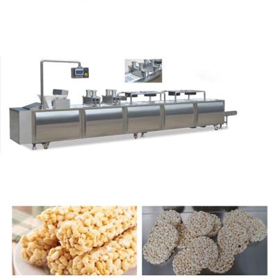 China Full Automatic Cereal Bar / Rice Cake Machine 88kw Power 1500kg Weight for sale