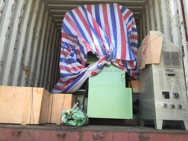 Packaged machine ready for shipment