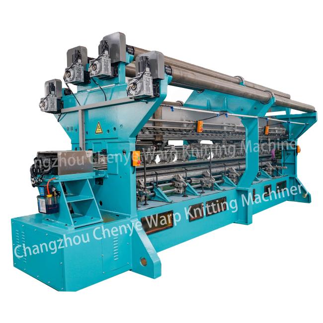 SRCP Warp Knitting Machine front view