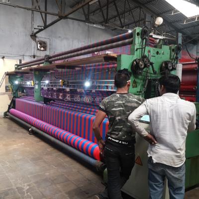 China Máquina de tejido de tejido de red de sombreado con una barra de aguja de 220' con 80% de ancho de trabajo en venta