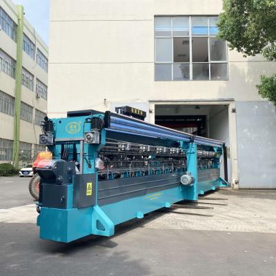 China Máquina de tejido de tejido de red de sombreado con una barra de aguja de 220' con 80% de ancho de trabajo en venta