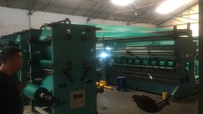 China Máquina de red de sombreado tipo nudo E14 Máquina para hacer redes Raschel con soporte en línea en venta
