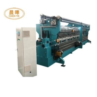 China Máquina de tejer red de sombra tipo nudo E9 con eficiencia del 80% para la fabricación profesional de redes de sombra en venta